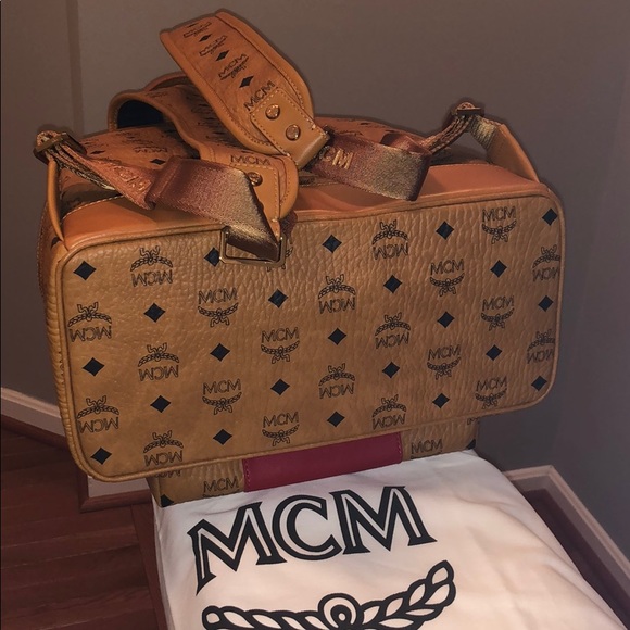 MCM | Bags | Gorgeous Authentic Mcm Large Backpack | Poshmark